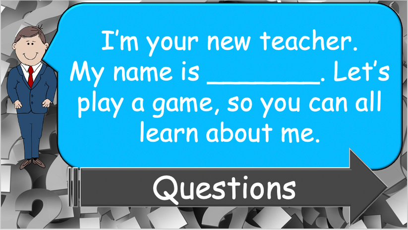 Grade 3-4 - ESL Lesson - First day of school? - Self-Introductions - P ...