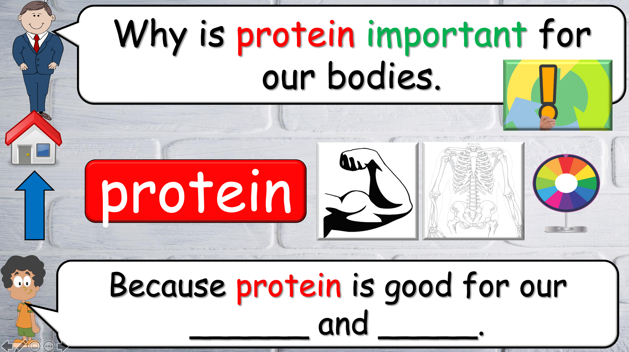 Grade 5-6 - ESL Lesson - Nutrients and Food Groups - Part 1 - PowerPoi ...