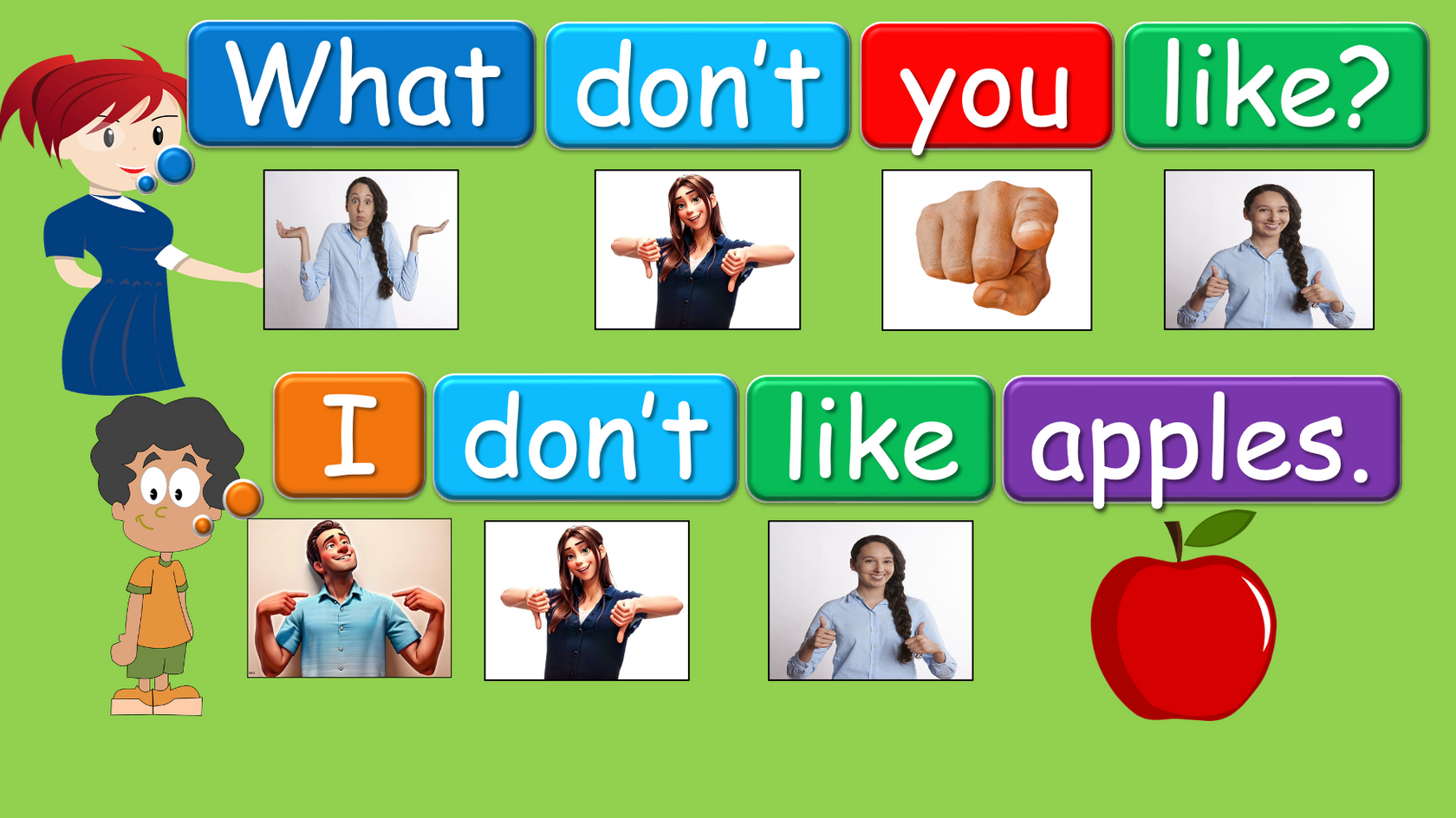 Grade 1 - Semester 1 - Week 14 - Food - ESL PowerPoint Lesson – Teacher ...