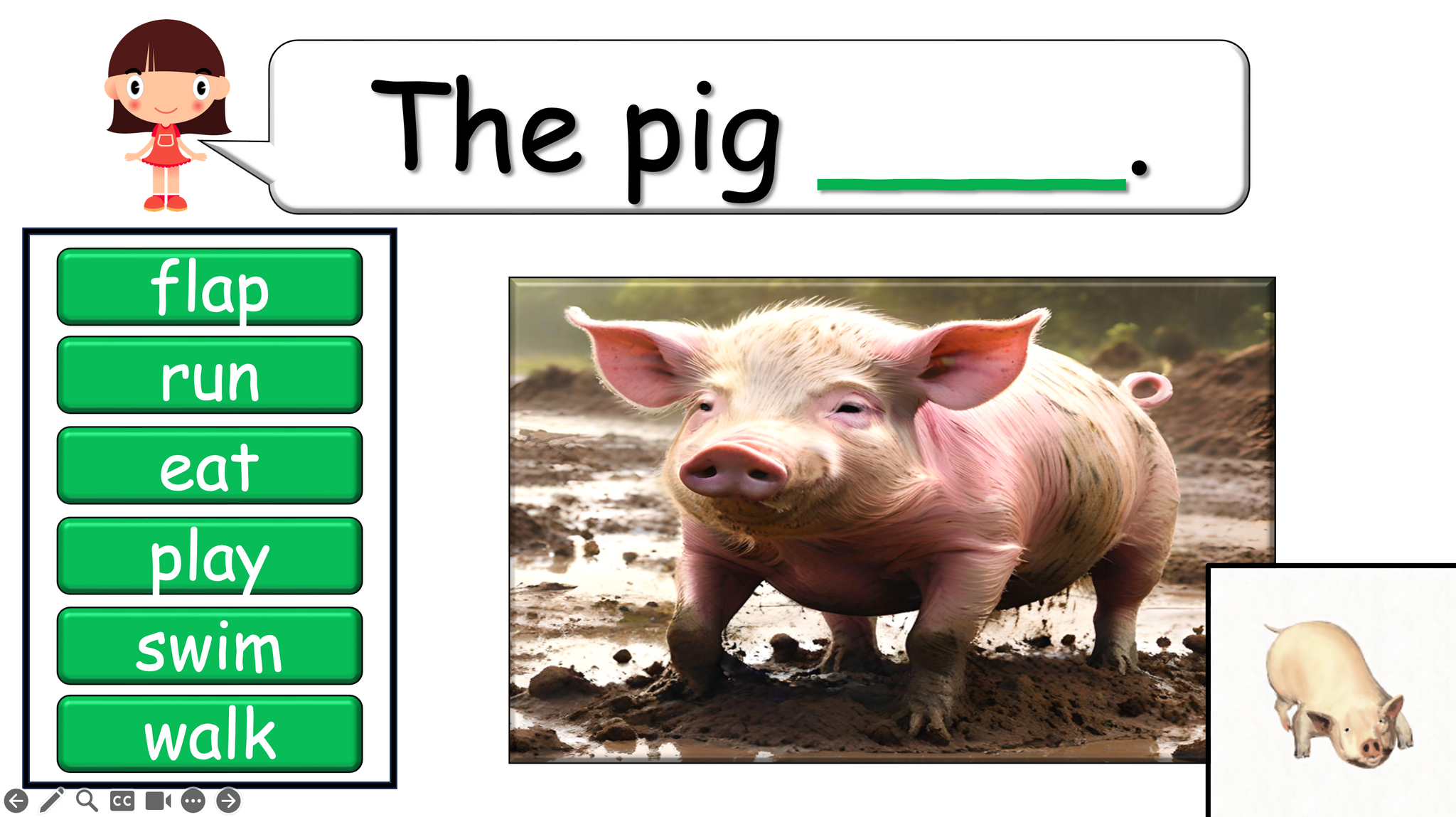 Grade 1-3 - ESL Lesson - On the Farm - Verbs - Third Person Singular ...