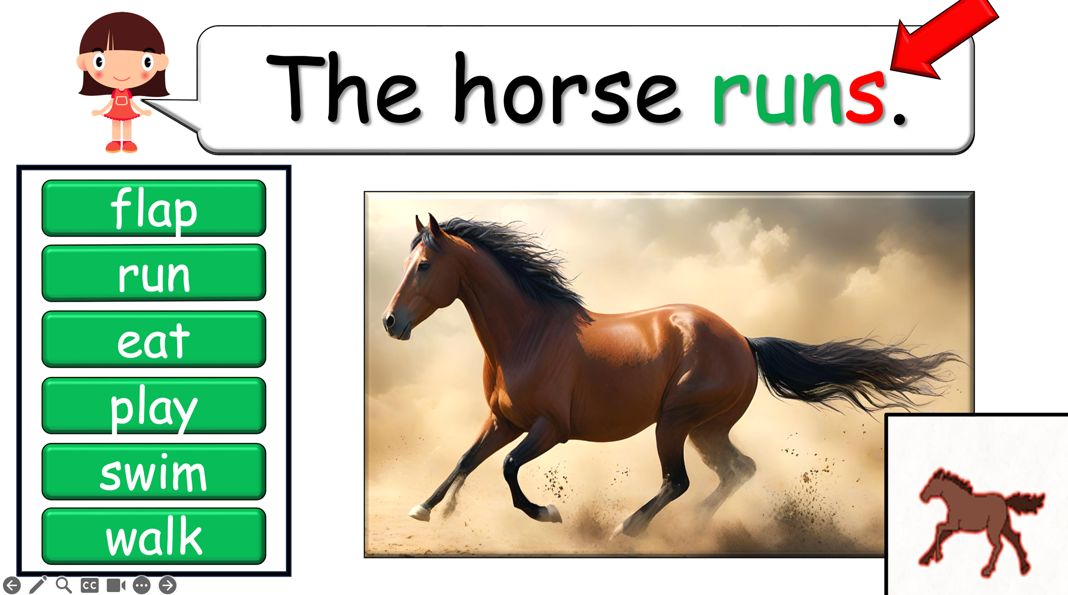 Grade 1-3 - ESL Lesson - On the Farm - Verbs - Third Person Singular ...