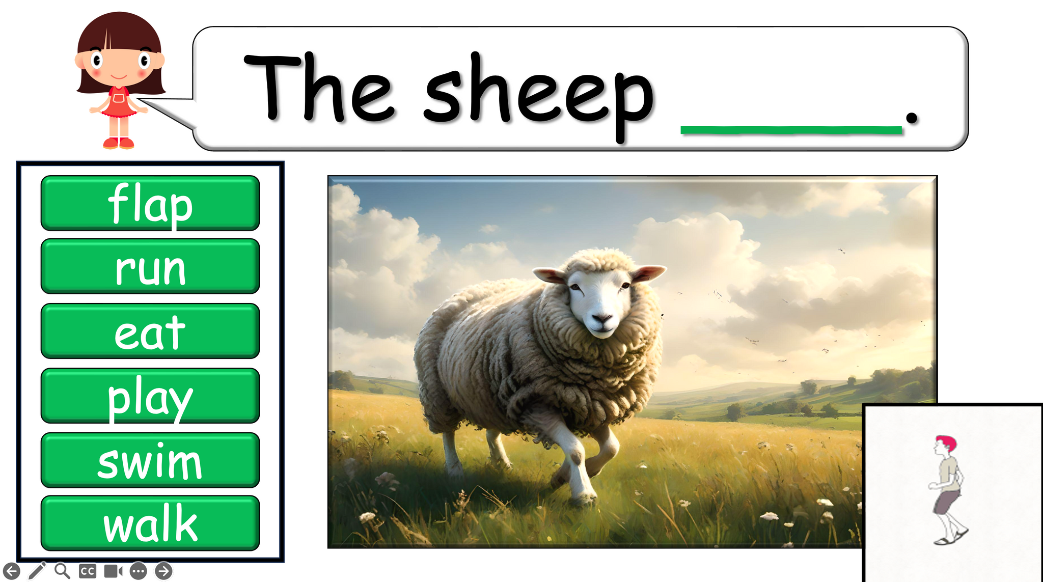 Grade 1-3 - ESL Lesson - On the Farm - Verbs - Third Person Singular ...